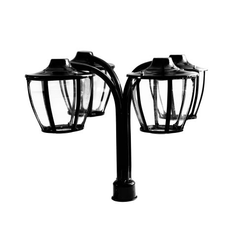 Quadri-Head Post Light P-4JC - Dakolight