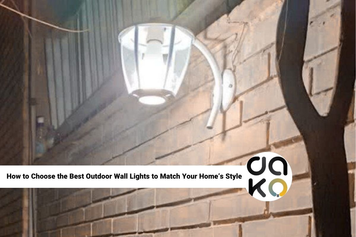 How to Choose the Best Outdoor Wall Lights to Match Your Home’s Style